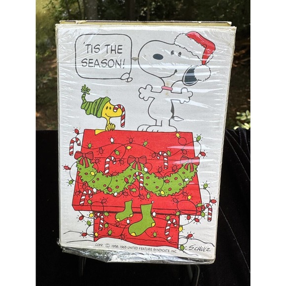 Hallmark | Toys | Vintage Hallmark Peanuts Snoopy Woodstock Christmas ...